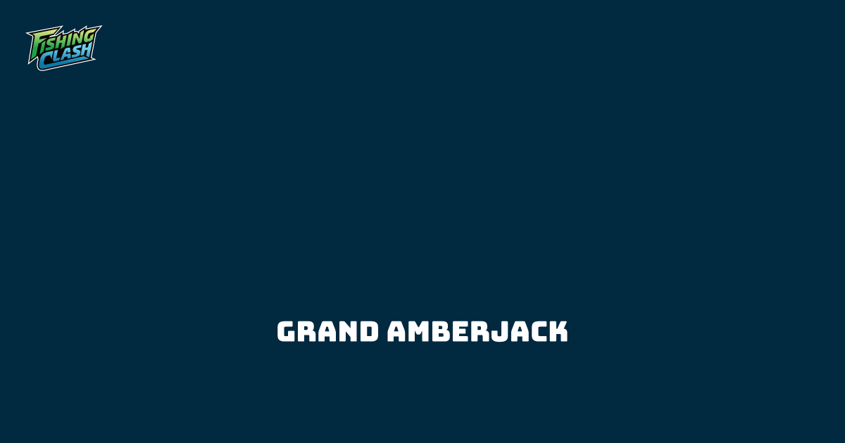 Grand amberjack | Fishing Clash