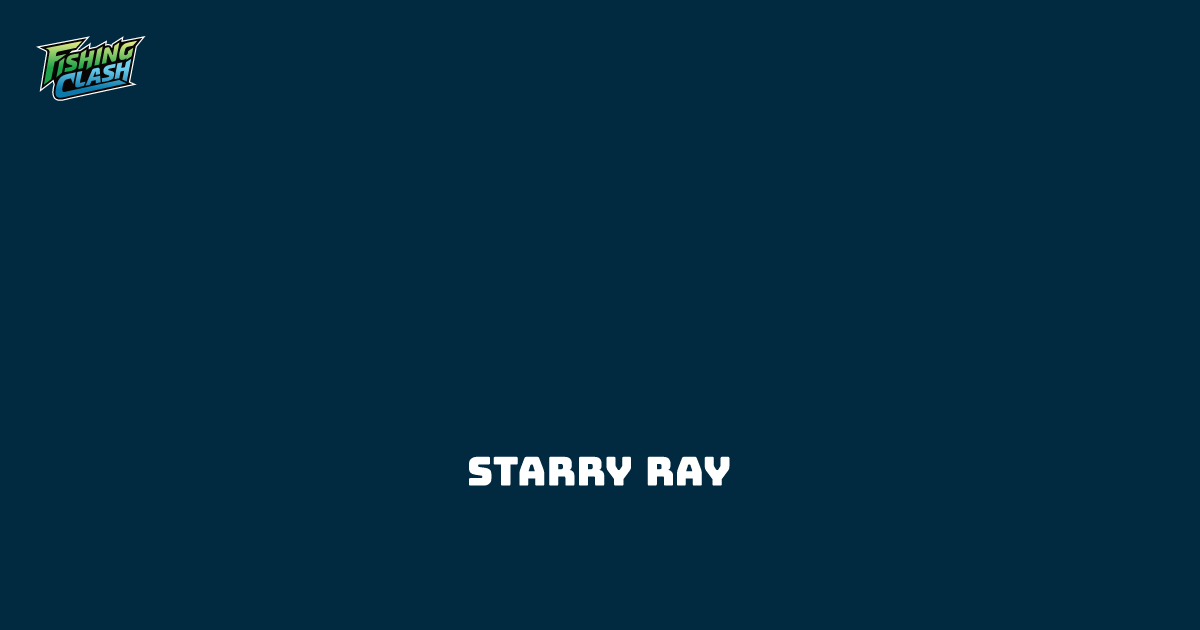 Starry ray | Fishing Clash