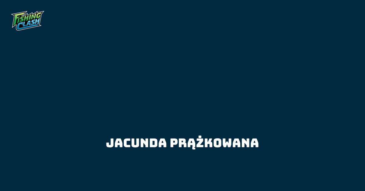 Striped jacunda | Fishing Clash