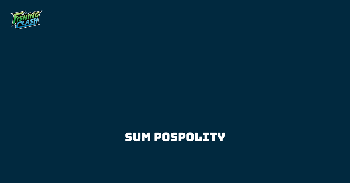 Sum pospolity | Fishing Clash